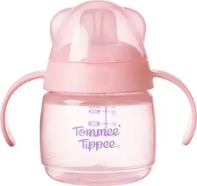 Tommee Tippee Transition hrneček s hubičkou 150 ml 4m+ růžová