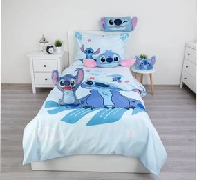Jerry Fabrics Povlečení Lilo a Stitch Blue 140x200, 70x90 cm