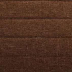 Petromila Jídelní židle 4 ks hnědé textil