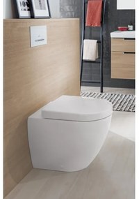 Villeroy & Boch 9M68S101 - Záchodové prkénko SoftClose SUBWAY 2.0 bílá