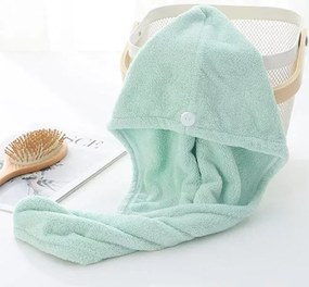Zaparkorun Rychleschnoucí turban na hlavu pro dospělé - Modrý