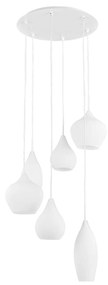 Ideal Lux Závěsné svítidlo SOFT SP6 BIANCO