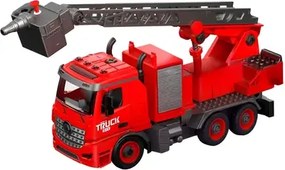 Stavebnice Auto hasiči se světlem a zvukem / Stavebnice / 30 cm / na b