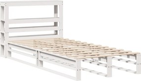 Postel bez matrace bílá 75 x 190 cm masivní borovice 3306511
