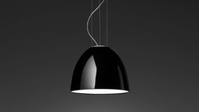 Artemide Designové závěsné svítidlo Nur Gloss mini Ø 36,6 cm, 1 x E27 Barva: Bílá