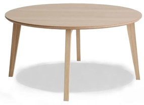 Konferenční stolek podýhovaný dubem Hammel Iris Ø 90 cm
