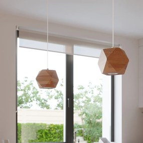 Sollux Lighting Nástěnné svítidlo WOODY přírodní dřevo