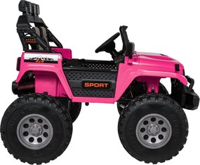Elektrické autíčko Extreme Sport 4x4 růžové