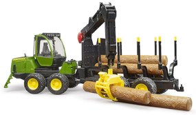 Bruder Přepravník na dřevo JOHN DEERE