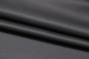 Černý závěs OXFORD 140x250 cm Zavěšení: Kovové kroužky