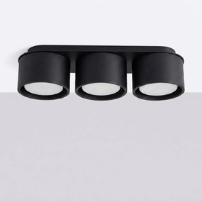 Sollux Lighting Stropní svítidlo MODO 3 černé GX53