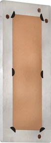 Zrcadlo s kovovým rámem 110 x 50 cm kov 320638