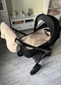Inf Rukávník na kočárek Lamb – béžová