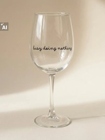 Sinsay - Sklenice s nápisem - clear