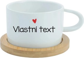 Vlastní text na keramický hrníček "MAKRONKA"