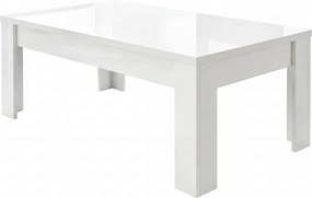 XXXLutz KONFERENČNÍ STOLEK, vysoce lesklá bílá, kompozitní dřevo, 122/65/45 cm MID.YOU - Online Only konferenční stolky - 001844007101