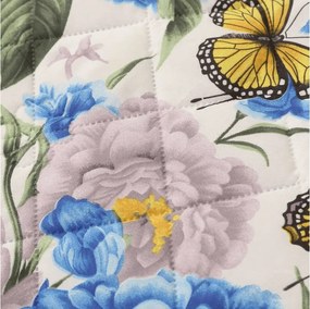 Letní přikrývka BUTTERFLY AND FLOWER 140x200 cm, barevná
