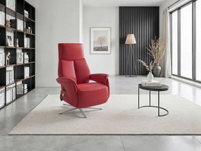 XXXLutz RELAXAČNÍ KŘESLO, kůže, červená Sit & More - Online Only křesla & taburety - 00014403577K