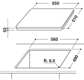 Whirlpool AKT8900BA Sklokeramická varná deska