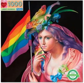 EEBOO Puzzle Duha svobody / 1000 dílků / 71,7 x 53,3 cm