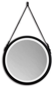 Zrcadlo Beltis Black LED Rozměr: ø 55 cm