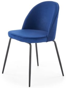 Jídelní židle K314 Halmar Modrá
