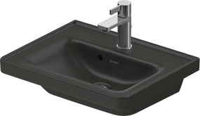 Duravit D-Neo - Umývátko 50x40 cm, s přepadem, otvor pro baterii, antracit 0742501300