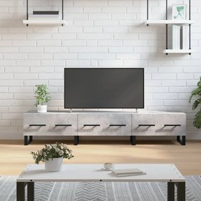 TV skříňka betonově šedá 150 x 36 x 30 cm kompozitní dřevo