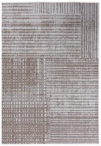 Kusový koberec sisalový TOLEDO 71036/50522 Abstraktní krémový Rozměr: 100x200 cm