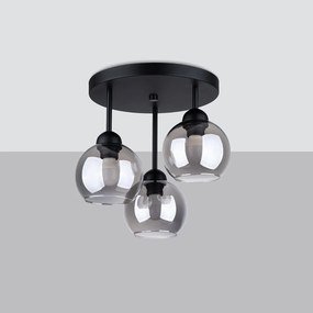 Sollux Lighting Lustr ALINO 3 černý