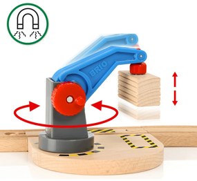 Brio - Sada nákladních vozidel s jeřábem
