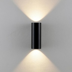 IMPR 731226 Deko-Light nástěnné přisazené svítidlo Can IP65 up & down, 2x 7,5 W GU10, černá