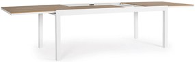 BIZZOTTO Rozkládací jídelní stůl ELIAS 200x95 cm bílý