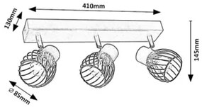 Rabalux ABERAMA bodové svítidlo 73003