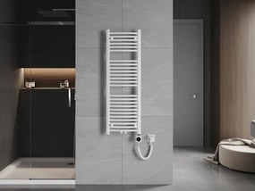 Mexen Ares, elektrické topné těleso 1200x400 mm + topná tyč 400 W, bílá, W102-1200-400-6400-20