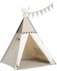 lovel.cz Dětský stan Teepee - Pom Pom Sand