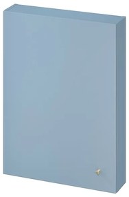 Cersanit Larga, závěsná skříňka 60cm, modrá matná, S932-005