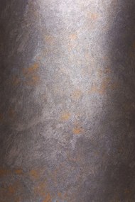 Květináč CITY, sklolaminát, výška 80 cm, hnědá/šedá