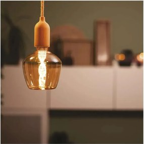 EMOS LED žárovka Filament jantar S123 3,5W E27 Z59D01