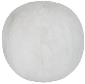 Bílý nafukovací puf Cutie -  Ø 40-50cm