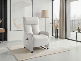 XXXLutz RELAXAČNÍ KŘESLO, kůže, bílá Sit & More - Online Only křesla & taburety - 0001440324W6