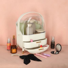 Creative Corner Skříňka na organizér kosmetiky Casket bílá