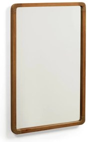 Nástěnné zrcadlo s dřevěným rámem 45x70 cm Shamel – Kave Home