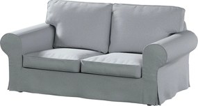 Potah na pohovku IKEA Ektorp 2-místná, nerozkládací barva šedá látka pletený vzor