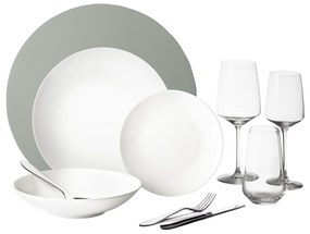 Startovací set nádobí 60 ks – Premium Platinum Line silver - W0183