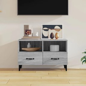 vidaXL TV skříňka 80 x 36 x 50 cm kompozitní dřevo [812594] Barva: Bílá
