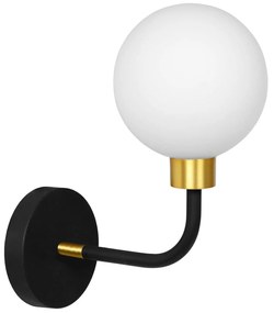 Toolight Moderní nástěnná lampa APP1301-1W Black Gold