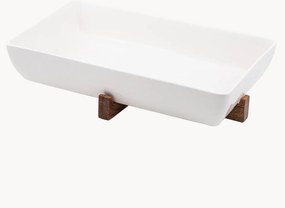 Porcelánový servírovací talíř s podložkou Alto