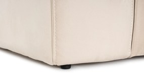 Hanah Home Dvoumístná pohovka LORA krémová 220 cm