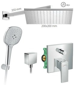 HANSGROHE + ALPI HG SET 8 - Sprchový systém pod omítku, Metropol, páková baterie- kompletní sada